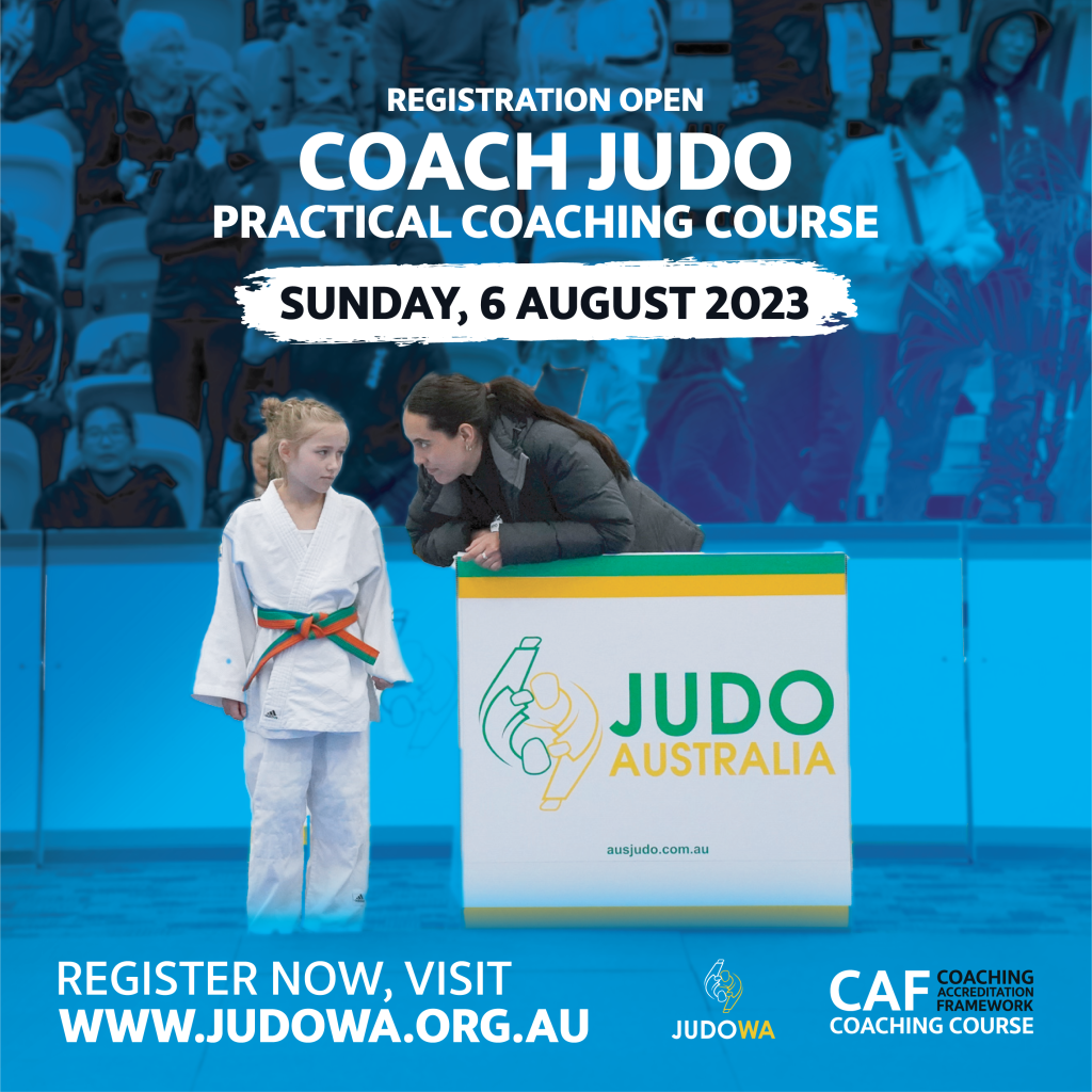 Assistant Coach & Coach Judo Practical Coaching Course - Judo WA